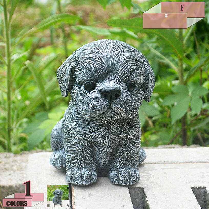 メイン素材：レジン1、素材：樹脂2、美しく耐久性があり、非常に詳細でリアルな形状です。3、家の装飾、芝生、庭、パティオ、ポーチ、通路などを飾るのに最適です。4、ベランダや庭の花などと一緒にガーデニングに加えてあげれば愛くるしい存在を発揮して...