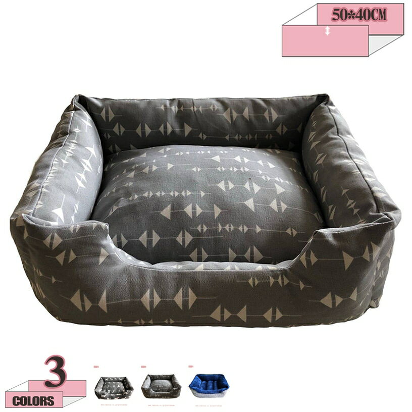 表地素材：合成繊維内部素材：合成繊維詰め物素材：PP綿☆【商品仕様】サイズ：50*40CM（推奨体重3kg以下）◎用途：猫、小型犬、中型犬、うさぎなどのくつろぎスペースとして。☆【ぐっすり眠れる】 犬や猫を優しく包み込まれます。ふわふわのク...