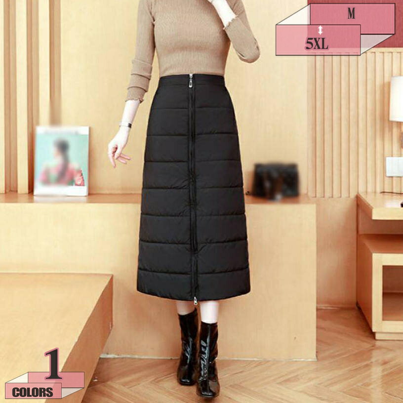 表地：ポリエステルメイン素材：コットン→☆←1：メイン素材：ポリエステル、綿、軽くて、柔らかで、ふわふわ感と肌触りが良い。ふんわり厚みのある中綿ダウンスカート。寒風を防ぎ、暖かさを逃しません。冬の寒さ対策にオススメ、ダウン風巻きスカートが登...