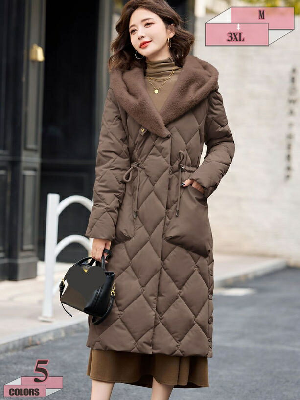 表地：ポリエステルメイン素材：ポリエステル【素材】表地:ポリエステル100％ 裏地:ポリエステル100％ 中綿:ポリエステル 柔らかい素材を使用します。通勤も通学もお出かけもピッタリ合うコートです。【体型カバー】：体型カバー効果があるため、...