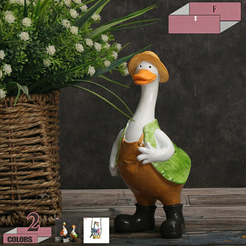 メイン素材：レジン1、愛らしい樹脂製の装飾的な小動物は、屋内または屋外の彫像・アウトドアデコレーションとして適しています。2、雨や日差しですぐに色あせてしまうことありません。3、お誕生日やお祝い事、特別な日のプレゼントとしても。4、幅広い用...