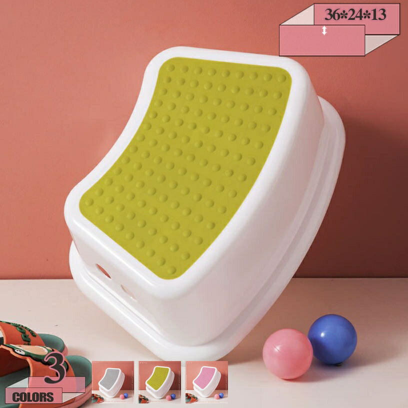 メイン素材：プラスチック【商品仕様】サイズ(約)：36*24*13=幅36×奥24×高13cm、（人工測量なので、多少の誤差がある場合がございます）【長持ちする素材】このトイレ踏み台は軽量で耐久性のあるPP素材で作られており、臭いがなく、大...