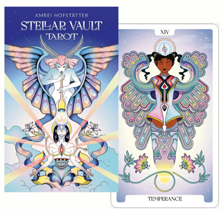 ☆☆☆☆☆☆☆☆☆☆☆☆☆☆☆☆☆☆☆☆☆☆☆☆☆☆☆☆☆☆ 【正規品・直輸入】 ステラー ボルト タロット STELLAR VAULT TAROT タロットカード Stellar Vault Tarot は、建築的な精密さとアールデコの優...