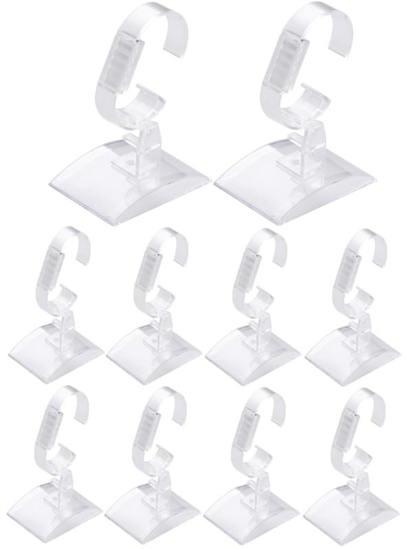 GJTr 腕時計 ウォッチ ディスプレイ 展示 用 スタンド 可変 調節 可能 クリア 透明腕時計用ディスプレイスタンド2個セットです店頭でのディスプレイはもちろん、ショーケースでの展示やご自宅でのコレクションの保存にもオススメです便利な可...