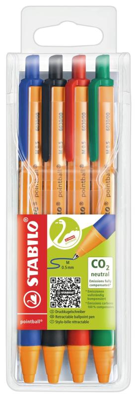 スタビロ 油性ボールペン ポイントボール 0.5mm