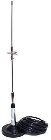 H&amp;Y Masterpiece モービルアンテナ 3点セット 強力マグネット基台 同軸ケーブル 5m セット 144/430MHz アマチュア無線 車載【周波数】 144/430MHz（1/4λ 1/2λ＝ノンラジアルtype）　【...