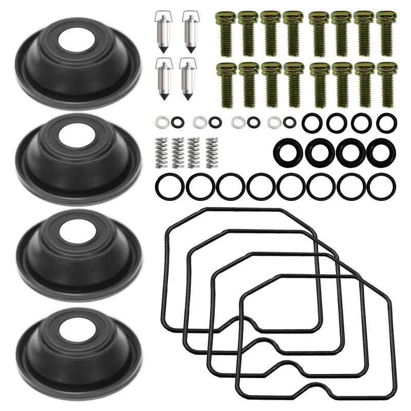 SHU.M-T ZZR250 EX250 EL250 Zephyr ZR400 ZR750 ZRX400 GPZ400 ZL400オートバイキャブレターに適しています【部品番号を取り替える】920551053；920811002；92055...