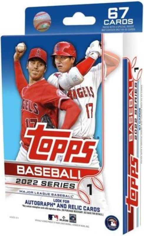 MLB 2022 Topps Series 1 Baseball Hanger Box トップス シリーズ1 ベースボール ハンガーボックス メジャーリーグ カード