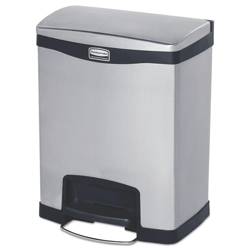 ラバーメイド(Rubbermaid) SUS フロントステップ Slim Jim ステップオンコンテ 黒 30L 1901985カラー:黒容量:30L