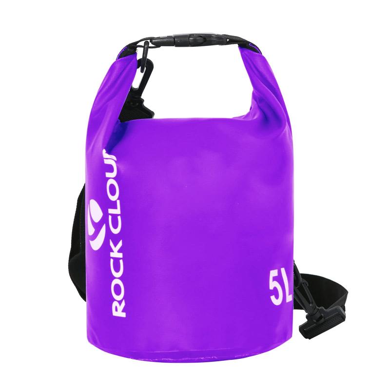 ROCK CLOUD ドライバッグ 防水バッグ ドラム型 防水ポーチ リュック 折りたたみ 軽量 5L 10L 20L 30L 40L アウトドア 海水浴 釣り ビーチ 水泳 登山 旅行用