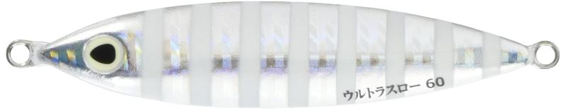 OWNER(オーナー) メタルジグ ルアー GJUS60 撃投ジグ ウルトラスロー 60g スローゼブラグロー #18主な対応魚種:ヒラマサ ブリ アコウ マダイ マグロ ロウニンアジ重量:60gカラー:18 スローゼブラグロー型番:GJU...