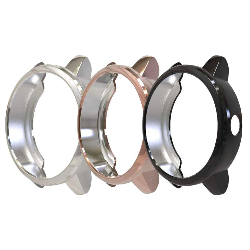 Compatible with Garmin(ガーミン) vivoactive3に適応保護ケース TPU製メッキ加工保護カバー耐衝撃ケース 防塵 多色あり 活動量計 vivoactive3に専用保護カバー♥対応機種： Garmin vivo...