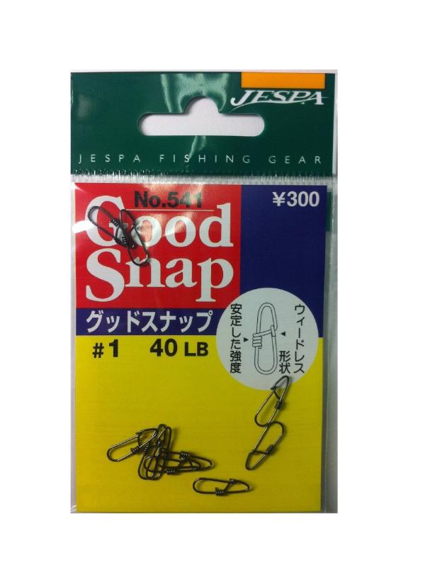 YARIE(ヤリエ) 541 グッドスナップ 40Lb #1ヤリエ グッドスナップ No.541 (スナップスイベル)ヤリエ スナップスイベル内容量・パッケージ等の仕様は、予告なく変更になります。悪しからずご了承下さい。●スライド式オープン...