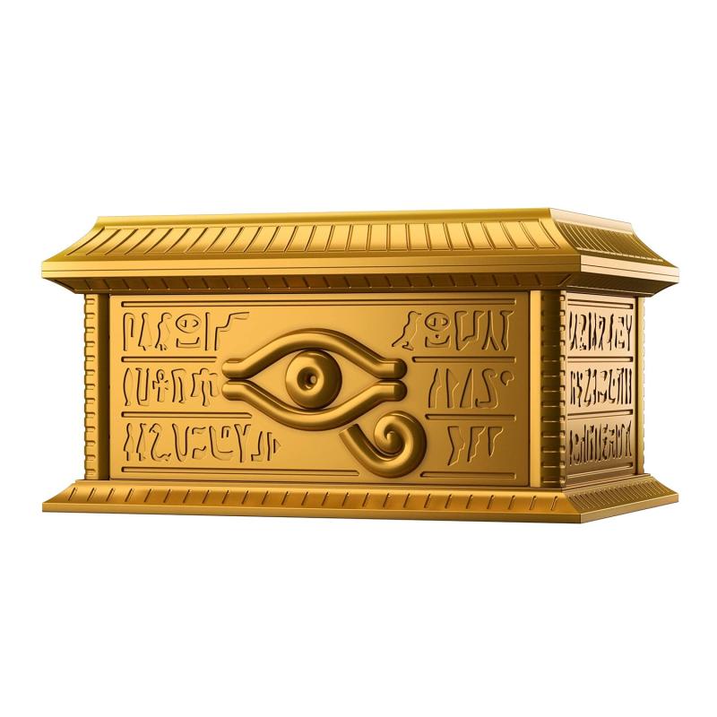 BANDAI SPIRITS ULTIMAGEAR 遊戯王 千年パズル用収納箱 “黄金櫃" 色分け済みプラモデル原産国:日本梱包サイズ:1×16×5cm素材: プラスチックパッケージ重量: 0.408 kg