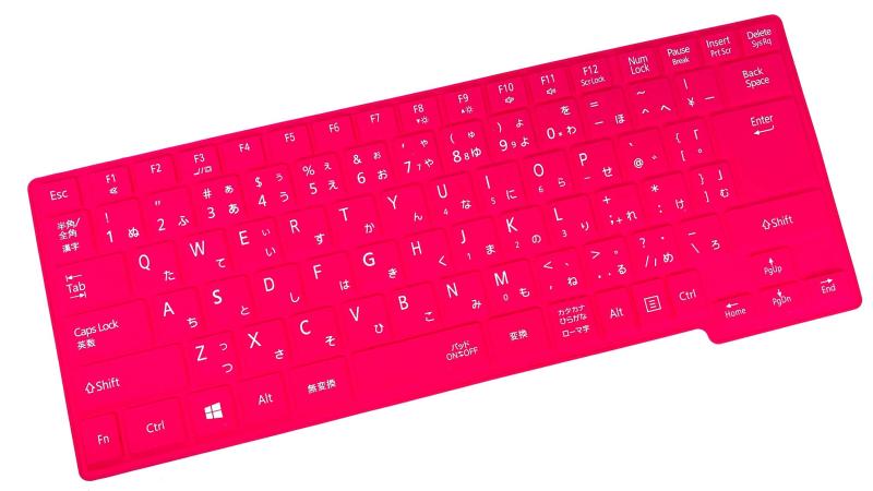 【YD】キーボードカバー NEC VERSAPRO テンキーなし VK19EX-D VK25MX-D VK25TX-E VK19EX-H VK24LX-H VK25LX-G VK26TX-G VK26TX-M シリコン製【水洗いOK】●●対...
