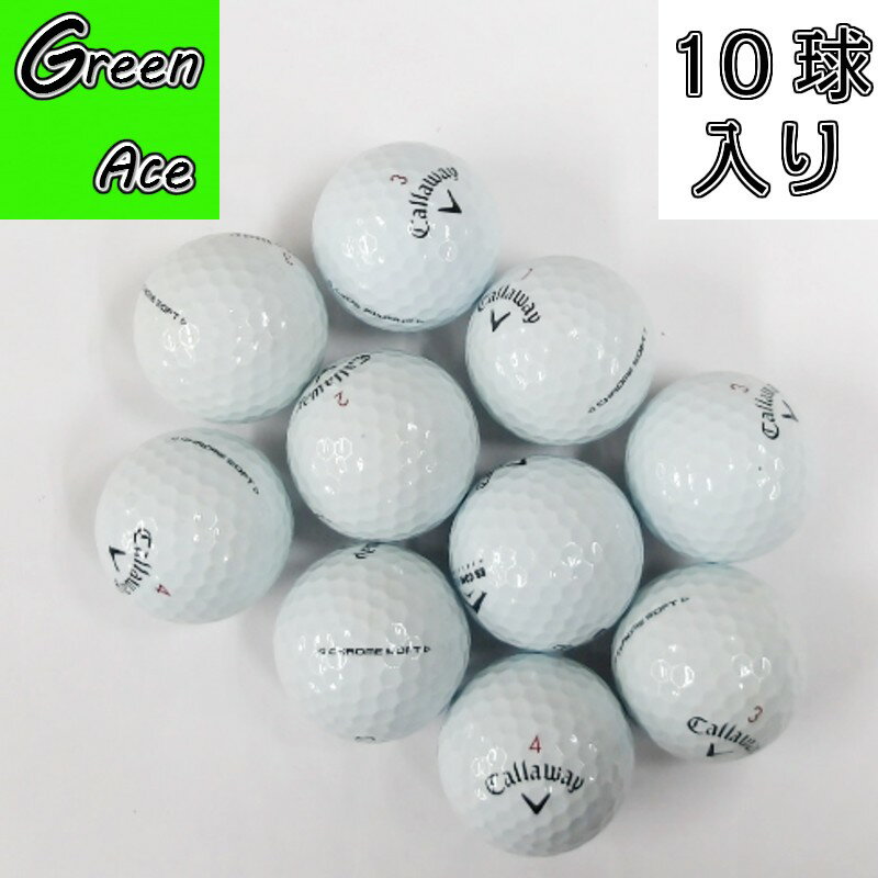 キャロウェイ クロムソフト 2024年モデル 白 10球 ロストボール ゴルフボール ローコストで、ハイスコアを叩き出そう☆ 当店の商品は全商品に、ネーム、ロゴマークが含まれております。 1つの商品に、どれくらいの割合で入っているのかはラン...