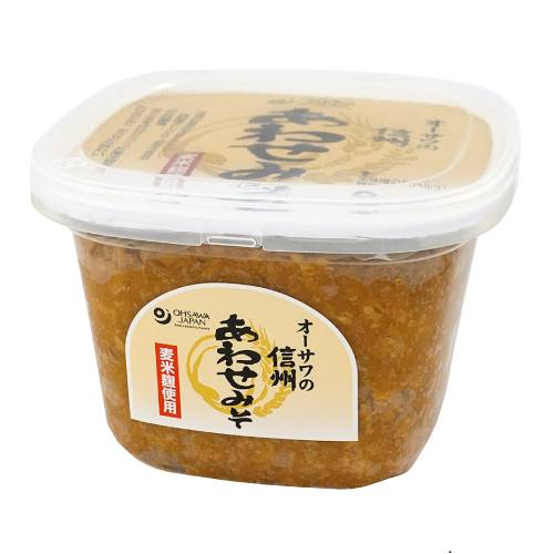 ●天然醸造法 ●酒精不使用 ●本場信州産 ●甘みの強い信州安曇野産大豆「ナカセンナリ」使用 ●長野産こしひかり使用 ●約8ヶ月熟成 ●生味噌（非加熱） ●淡赤茶色 ●塩分約11％ 【調理法・使用方法】 何の料理にも合う万能味噌ですが、ほうと...