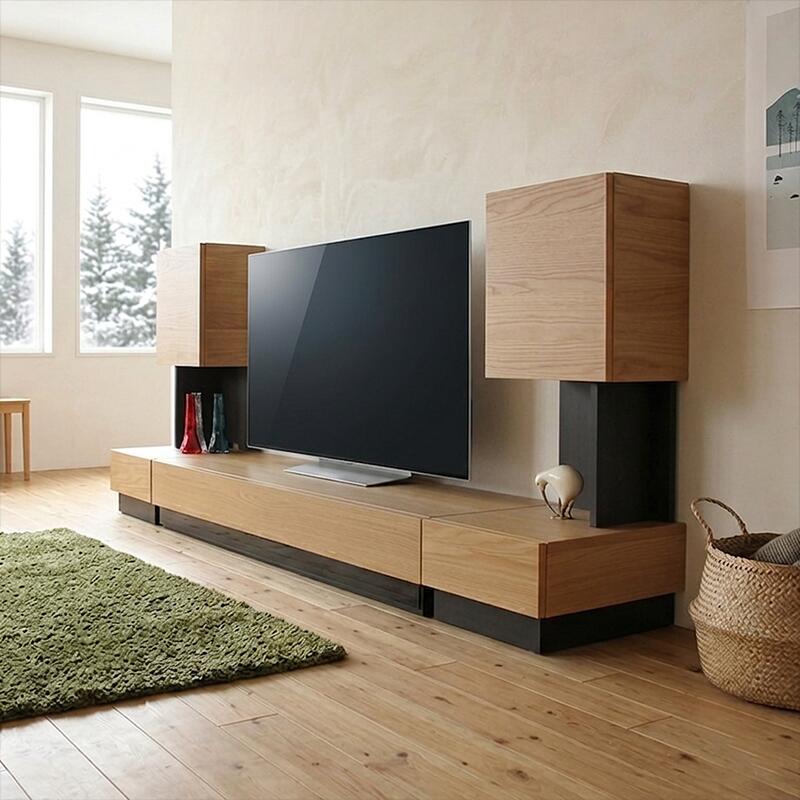 スマホから簡単QRアクセス RYseriesこの商品はシリーズで販売中 BRtypeブラウン色もございます 180cm180cmセットタイプもございます OTHERitem他のテレビボードこちら テレビ台高さ25cm以下　テレビ台160cm...