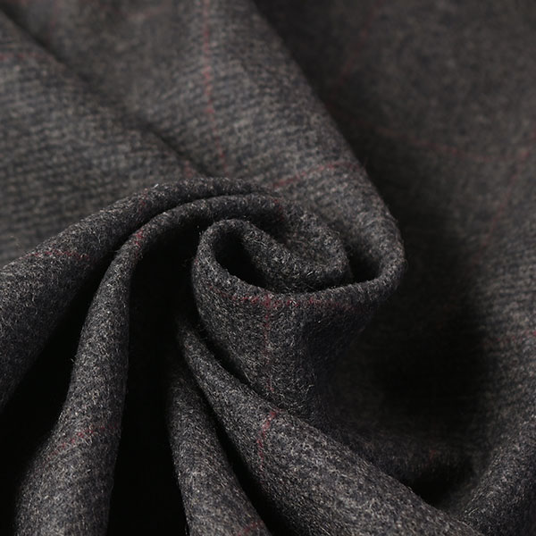 ◆商品説明◆ カラー：黒格子 巾：148cm 商品説明：厚さ：普通・カラーミックス感のあるトップ杢紡毛（毛羽のある太いウール糸）の膨らみ感があり、ソフトな風合いのツイードは地色になじんだウインドペーンチェック柄です。スカート、パンツ、ワンピ...