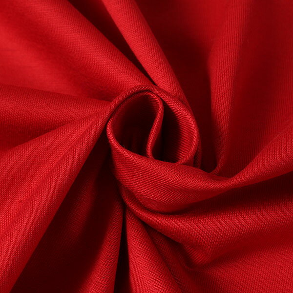 ◆商品説明◆ カラー：赤 巾：160cm 商品説明：厚さ：やや薄手・コーマー(細くてきれいなコットン糸）天竺は控えめな光沢があり、滑らかな手触りで、しなやかなソフトッ風合いで度目が詰まってしっかりしたニットです。肌触りも良くプルオーバー、ワ...