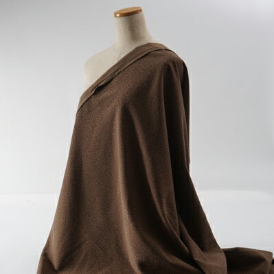 ◆商品説明◆ カラー：茶 巾：142cm 商品説明：厚さ：普通・ポリエステルトリコットのしっかりしたニットを桃肌の様な繊細な起毛でウオーム感のある素材にートンオントーンのレオパードプリントです。ブルゾン、パーカー、ジレ、ジャケットなどに。 ...