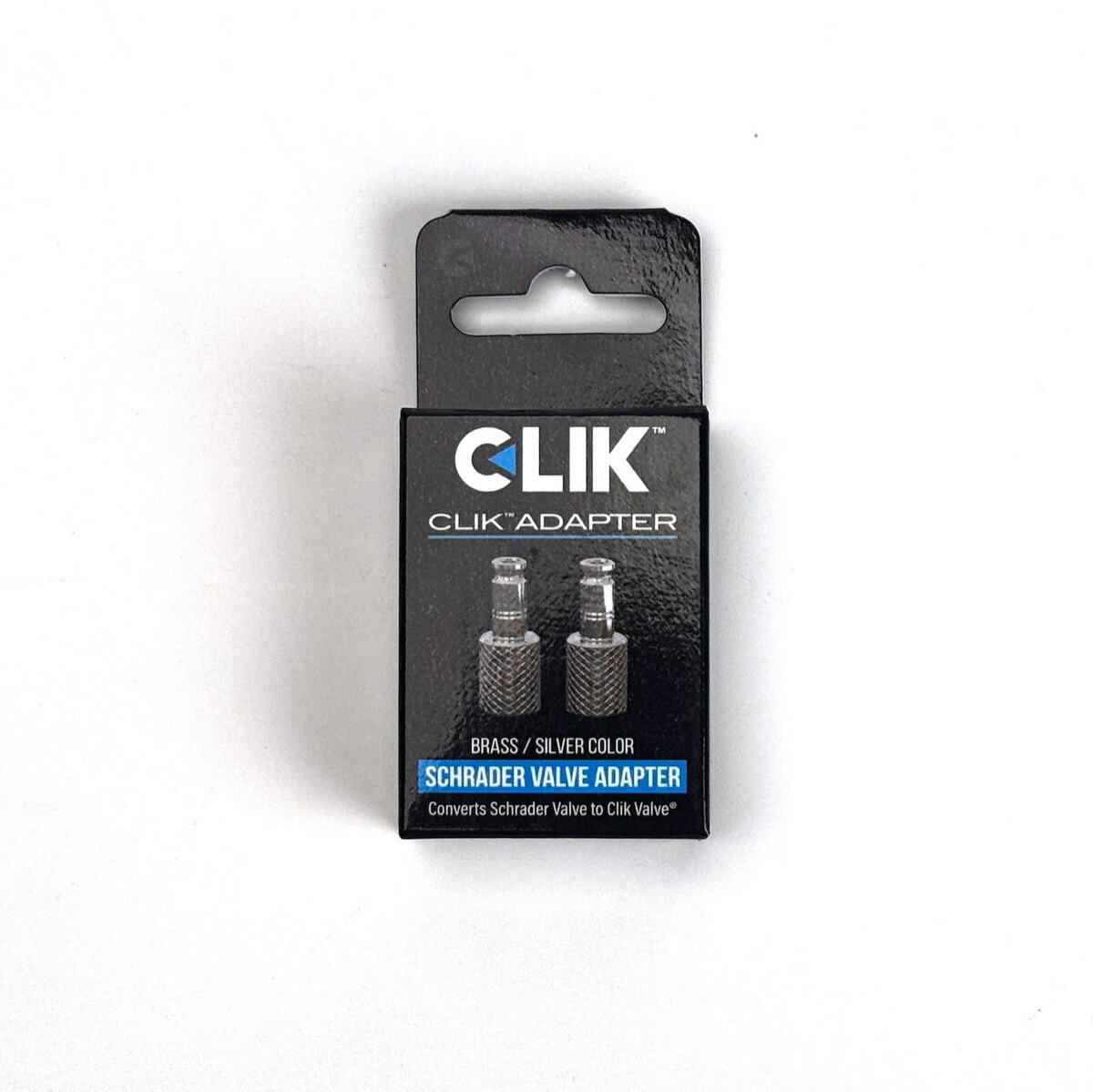 CLIK 米式バルブコアセット（2pcs／ダストキャップ付属） ロードバイクをCLIK化したのに、BROMPTONやMTB、子ども乗せ電動アシスト自転車は米式バルブのまま。1台のフロアポンプで全部の自転車に空気を入れたい人のための商品です。...