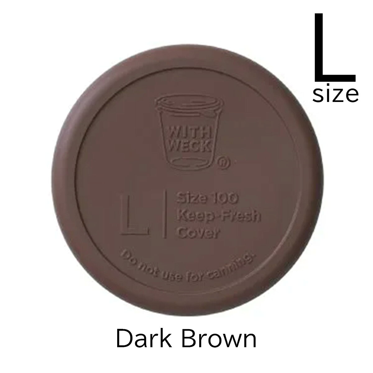 WECKSILICONE CAP WECK専用のシリコン製蓋です。簡単に開け閉めできるのに密閉度は抜群。液体を入れて横にしても漏れないので、大き目サイズのキャニスターを冷蔵庫で保存するのにも便利です。 冷蔵冷凍、電子レンジ、食洗器でも使用で...