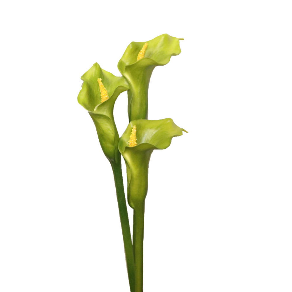 1本の茎に花が1輪付いている造花 3本セット 1本あたりの製品サイズ：約 5x 9x 65cm 花の大きさ約5x9cm、全体長さ約65cm 材質：プラスチック、ポリエステル、ポリエチレン 茎部分はニッパーなどの工具でカットでき、自由に長さ調...