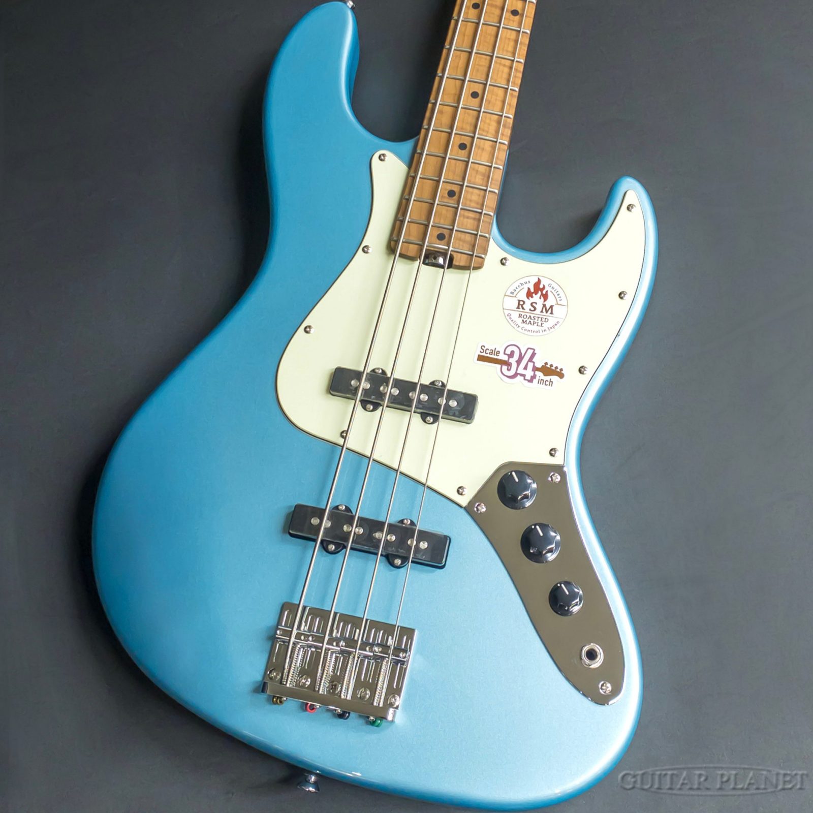 Bacchus Global Series WL4-STD/RSMのご紹介です。 ルックスとサウンドに大きく貢献しているROASTED MAPLEシリーズ。 加熱処理したローステッドメイプルをネックに用いて、ローストされた特有の色味がアクセ...
