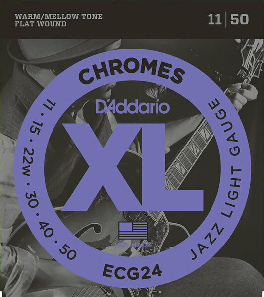 ECG24 Chromes Jazz Light 011、015、022、030、040、050 お問い合わせフリーダイヤル:0120-37-9630　