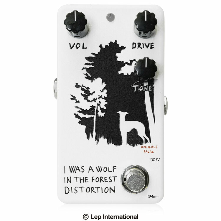 I WAS A WOLF IN THE FOREST DISTORTIONは、 全てのロックギタリストのためのクラシックな ディストーションを作るペダルです。 ステージ上でも大きな存在感を持つ、大きな黒いアンプ。 アンプヘッドとキャビネット...