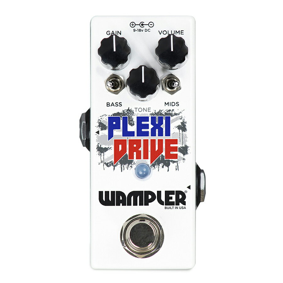 Plexi-Drive Mini Plexi-Driveが嬉しいコンパクトサイズに！ Plexi-Drive MiniはビンテージPlexiアンプをフルアップした 歪を再現したドライブペダルです。 コンパクトなサイズとは思えない4×12キャ...