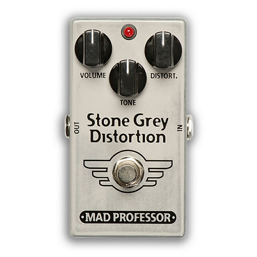 STONE GREY DISTORTION FAC Stone Grey Distortion (SGD) は、 他のペダルにはないクリアさと高い解像度を実現した モダンハイゲイン・ディストーションペダルです。 特にヘビーディストーションで...
