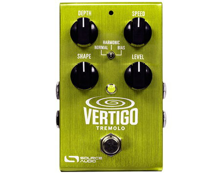 Vertigo Tremolo 【バーチャルトーンコントロールにより、多彩なビブラートエフェクトに変化する。空間と心を揺さぶる Vertigo Tremolo】 Vertigo TremoloはヴィンテージのFender Blackface...