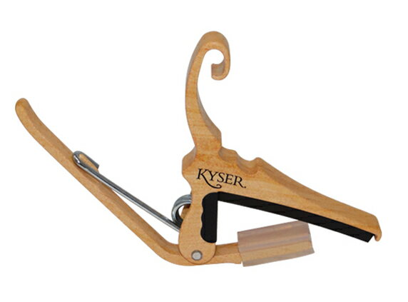 ワンタッチで脱着でき、しっかりホールドし安定したチューニングを保証する、 操作性・安定性を兼ね備えた逸品です。 お問い合わせフリーダイヤル:0120-37-9630 バリエーション豊富なKyserカポ!!お好みの色をお選びください!!　