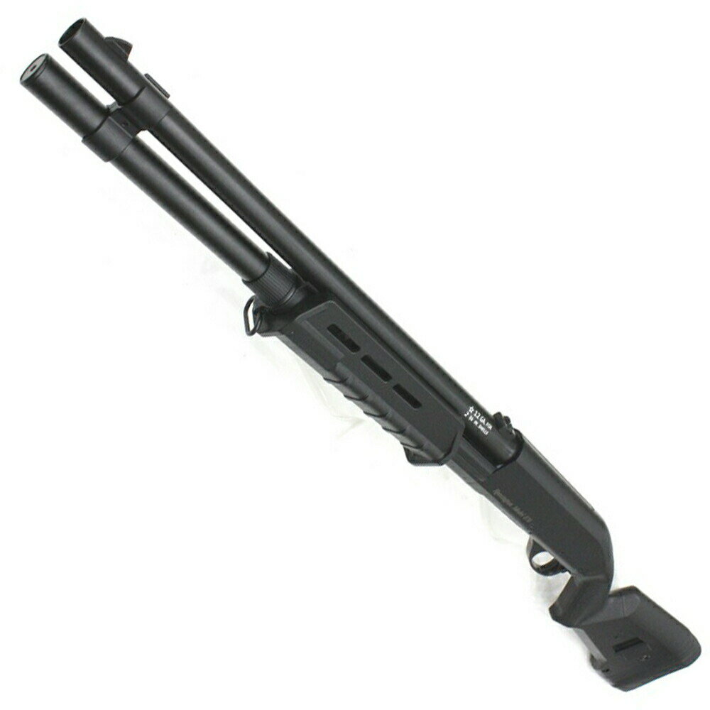 商品詳細 ■メーカー：CYMA ■全長：1040mm ■重量：1580g ■材質：ABS ■マガジン：30発 （1シェル）※マルイ互換あり ■3発同時発射式 ■ポンプアクションエアーコッキング ■ラピッドファイヤー可能 M870はアメリカの...