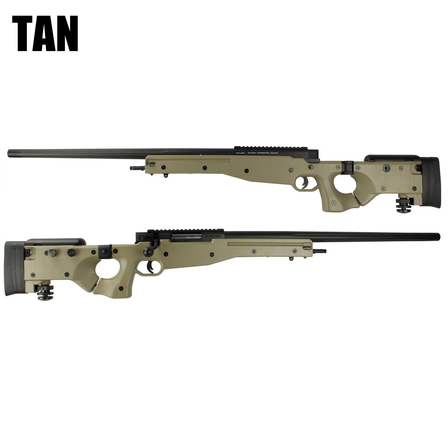 商品詳細 Accuracy International(アキュラシー・インターナショナル)タイプ AWF(アークティク・ウォーフェア フォールディング) ボルトアクション式 スナイパーライフルです。 ■メーカー：CYMA ■全長：920mm...