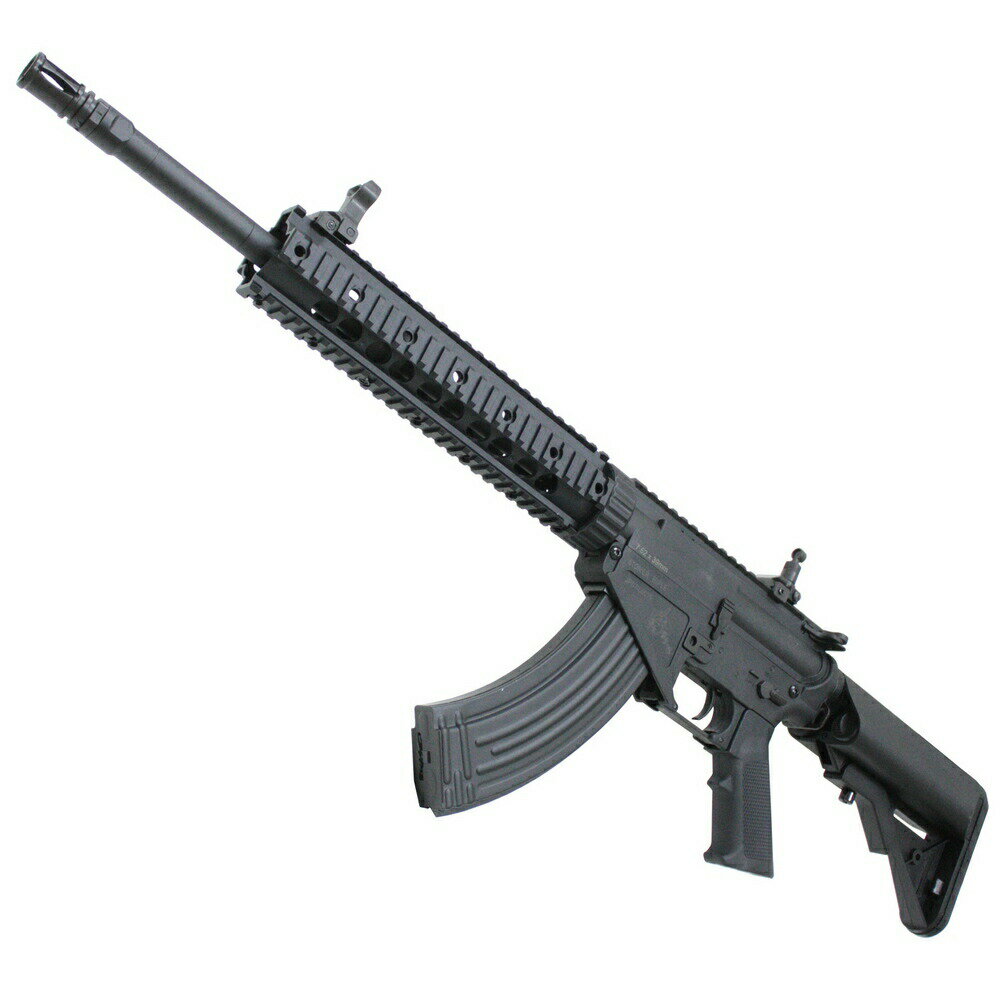 商品詳細 CYMA電子トリガーユニット搭載シリーズ第二弾!!ナイロンファイバーボディのSR-47シリーズ。 CYMA製電子トリガーシステム「E.T.U.（Electric Trigger Unit）」が搭載。 非常にトリガーレスポンスに優れ...