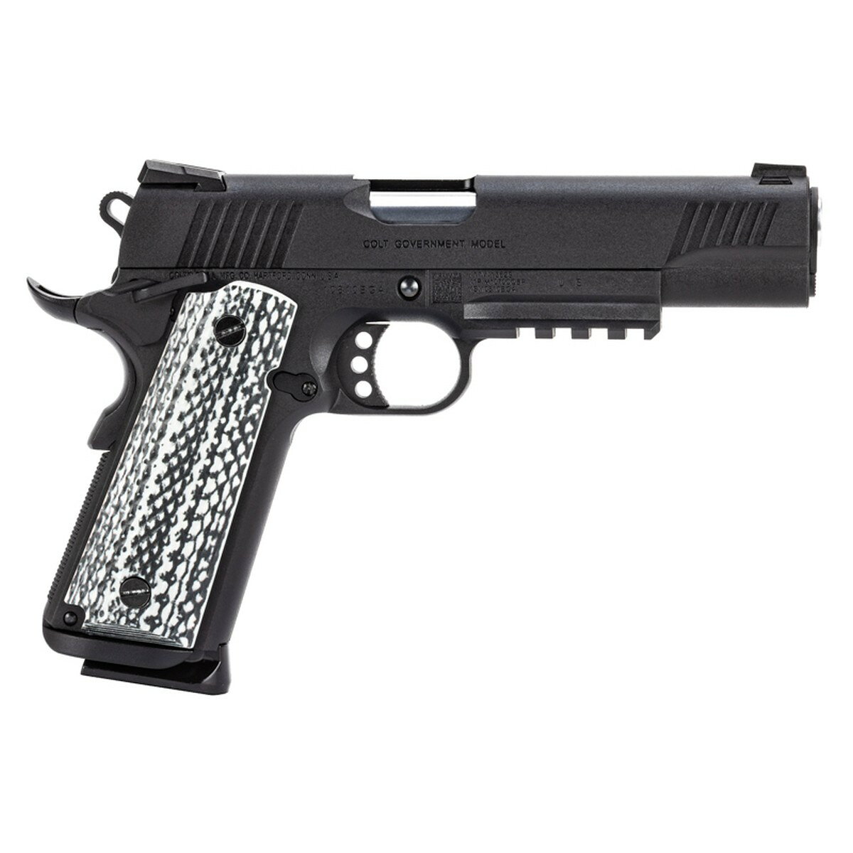 メーカー：BATON AIRSOFT ■商品説明 M45A1 は、アメリカ海兵隊特殊作戦コマンド ( U.S.MARSOC ) が正式採用した45口径ピストルで、ベースとなる 1911A1 に アンダーマウントレール、ノバックサイト、ナショ...