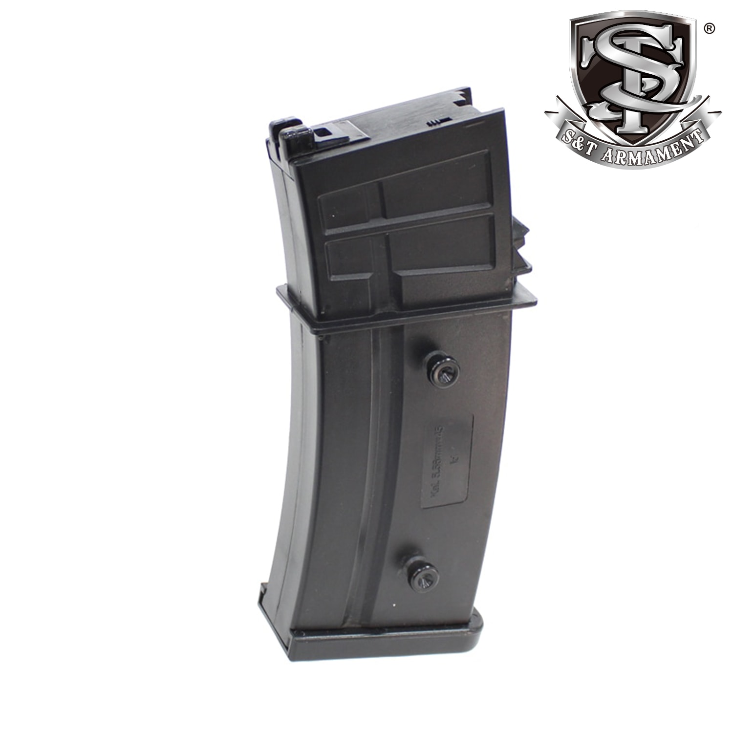 ・メーカー：S&T ・材質：プラスチック ・装弾数：33発 ・動力源：ノンフロンガス（HFO1234ze + LPG） or フロンガス（HFC134a） ・対応：S&T G36 G.B.Bシリーズ用 ※取付の際、調整・加工が必要となる場合...