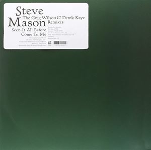 GREG WILSON AND DEREK KAYE REMIX詳しい納期他、ご注文時はお支払・送料・返品のページをご確認ください発売日2014/4/22STEVE MASON / GREG WILSON AND DEREK KAYE RE...