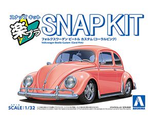 1/32 フォルクスワーゲン ビートル カスタム コーラル ピンク詳しい納期他、ご注文時はお支払・送料・返品のページをご確認ください発売日2026/5/21関連キーワード：アオシマ スケールプラモデル スケールモデル 自動車模型 車模型 自...