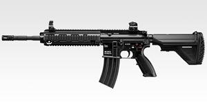 HK416 D詳しい納期他、ご注文時はお支払・送料・返品のページをご確認ください発売日2012/12/31HK416D 17619[4] 電動ガン ジャンル 電動ガン 関連キーワード 電動ガン次世代電動ガン東京マルイアサルトライフル(東京マ...