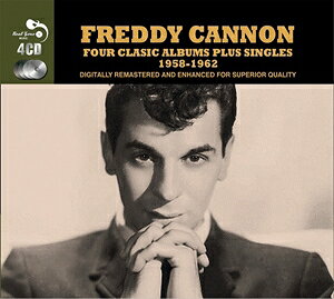 FOUR CLASSIC ALBUMS PLUS SINGLES 1958-1962詳しい納期他、ご注文時はお支払・送料・返品のページをご確認ください発売日2015/11/6FREDDY CANNON / FOUR CLASSIC ALBU...