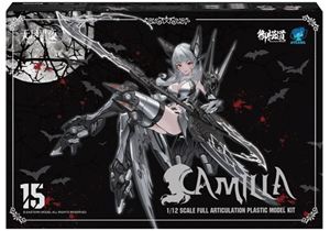 1:12 カミラ ユウギンケツミ カラー バン ATKガール詳しい納期他、ご注文時はお支払・送料・返品のページをご確認ください関連キーワード：美少女プラモデル1/12 CAMILLA(幽銀血魅カラー版) [ATKガール] 51044 組み立...