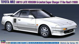 1/24 トヨタ MR2 AW11 コウキガタ Gリミテッド スーパーチャージャー Tバー ルーフ詳しい納期他、ご注文時はお支払・送料・返品のページをご確認ください関連キーワード：スケールプラモデル スケールモデル 自動車模型 車模型 自動...