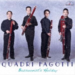 クアドリファゴッティ ファゴットフキノキュウジツ詳しい納期他、ご注文時はお支払・送料・返品のページをご確認ください発売日2023/2/25クアドリ・ファゴッティ / ファゴット吹きの休日ファゴットフキノキュウジツ ジャンル クラシック室内楽...