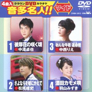 詳しい納期他、ご注文時はお支払・送料・返品のページをご確認ください発売日2017/12/13クラウンDVDカラオケ 音多名人!!［ワイド］ ジャンル 趣味・教養その他 監督 出演 収録内容彼岸花の咲く頃／さよならを嘘にかえて／おんな牛若 運...