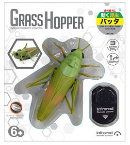 セキガイセン デ ウゴク コンチュウ バッタ詳しい納期他、ご注文時はお支払・送料・返品のページをご確認ください関連キーワード：赤外線RC IRC赤外線で動く昆虫 バッタ 00576 ジャンル おもちゃ 関連キーワード 赤外線で動く生き物シリ...