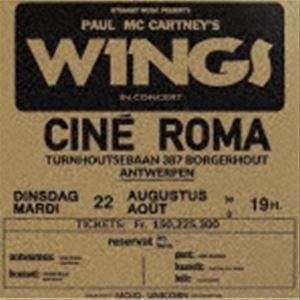 ポールマッカートニーズウィングス フライング オーバー フランス ライブ アット シネ ローマ ボルゲルハウト ベルギー1972詳しい納期他、ご注文時はお支払・送料・返品のページをご確認ください発売日2022/11/16関連キーワード：ポー...